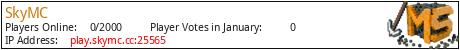 SkyMC - Minecraft Survival Server IP