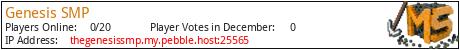 Genesis SMP - Minecraft Survival Server IP