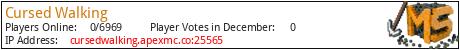 Cursed Walking - Minecraft Survival Server IP