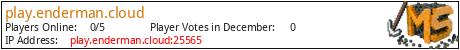 play.enderman.cloud - Minecraft Survival Server IP