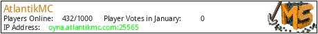 AtlantikMC - Minecraft Survival Server IP