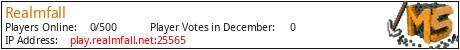 Realmfall - Minecraft Semi Vanilla Server IP