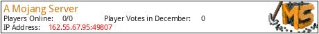 A Mojang Server - Minecraft Survival Server IP