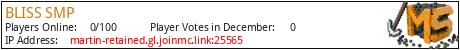 BLISS SMP - Minecraft Survival Server IP