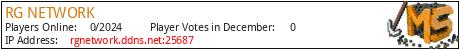 RG NETWORK - Minecraft Survival Server IP