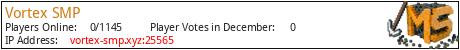 Vortex SMP - Minecraft Survival Server IP