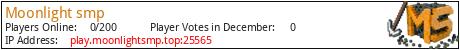Moonlight smp - Minecraft PvP Server IP