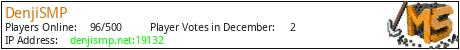 DenjiSMP - Minecraft Hardcore Server IP