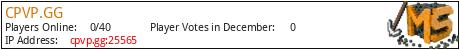 CPVP.GG - Minecraft Survival Server IP