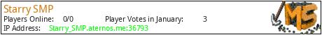 Starry SMP - Minecraft Survival Server IP