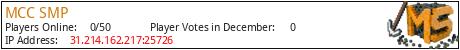 MCC SMP - Minecraft Survival Server IP