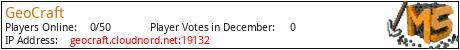 GeoCraft - Minecraft Survival Server IP