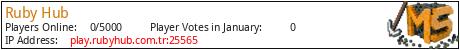 Ruby Hub - Minecraft Survival Server IP