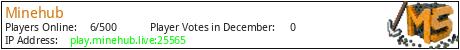 Minehub - Minecraft Survival Server IP