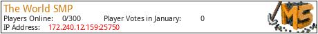 The World SMP - Minecraft Survival Server IP