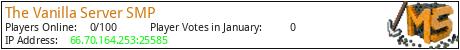 The Vanilla Server SMP - Minecraft Survival Server IP