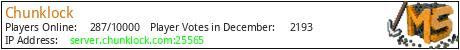 Chunklock - Minecraft Survival Server IP
