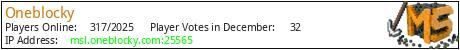 Oneblocky - Minecraft Survival Server IP