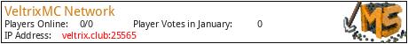 VeltrixMC Network - Minecraft Survival Server IP