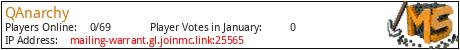 QAnarchy - Minecraft Vanilla Server IP