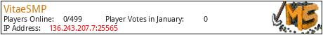 VitaeSMP - Minecraft Survival Server IP