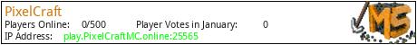 PixelCraft - Minecraft Survival Server IP